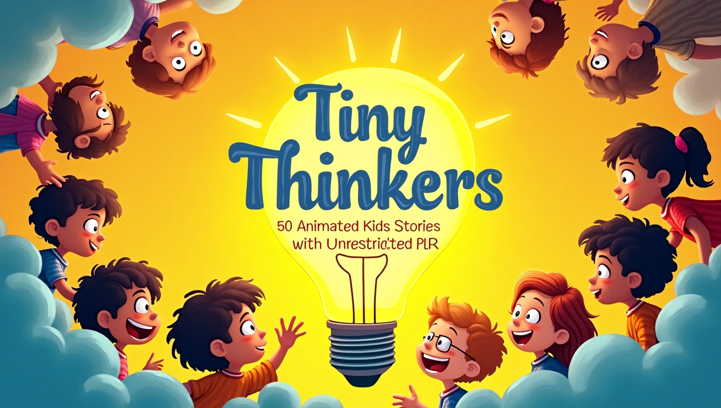 Tiny Thinkers Animated Kids Stories with PLR